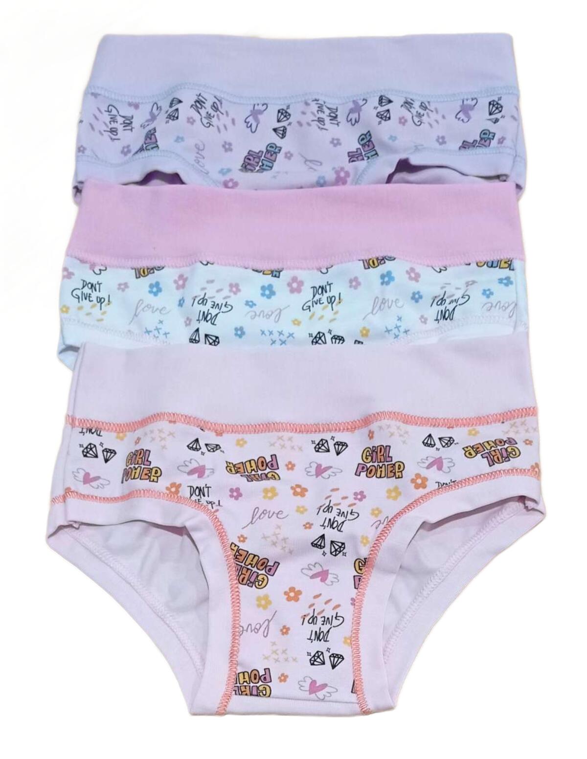 Alvada B9404 Stretch Cotton Girls Briefs - CIAM